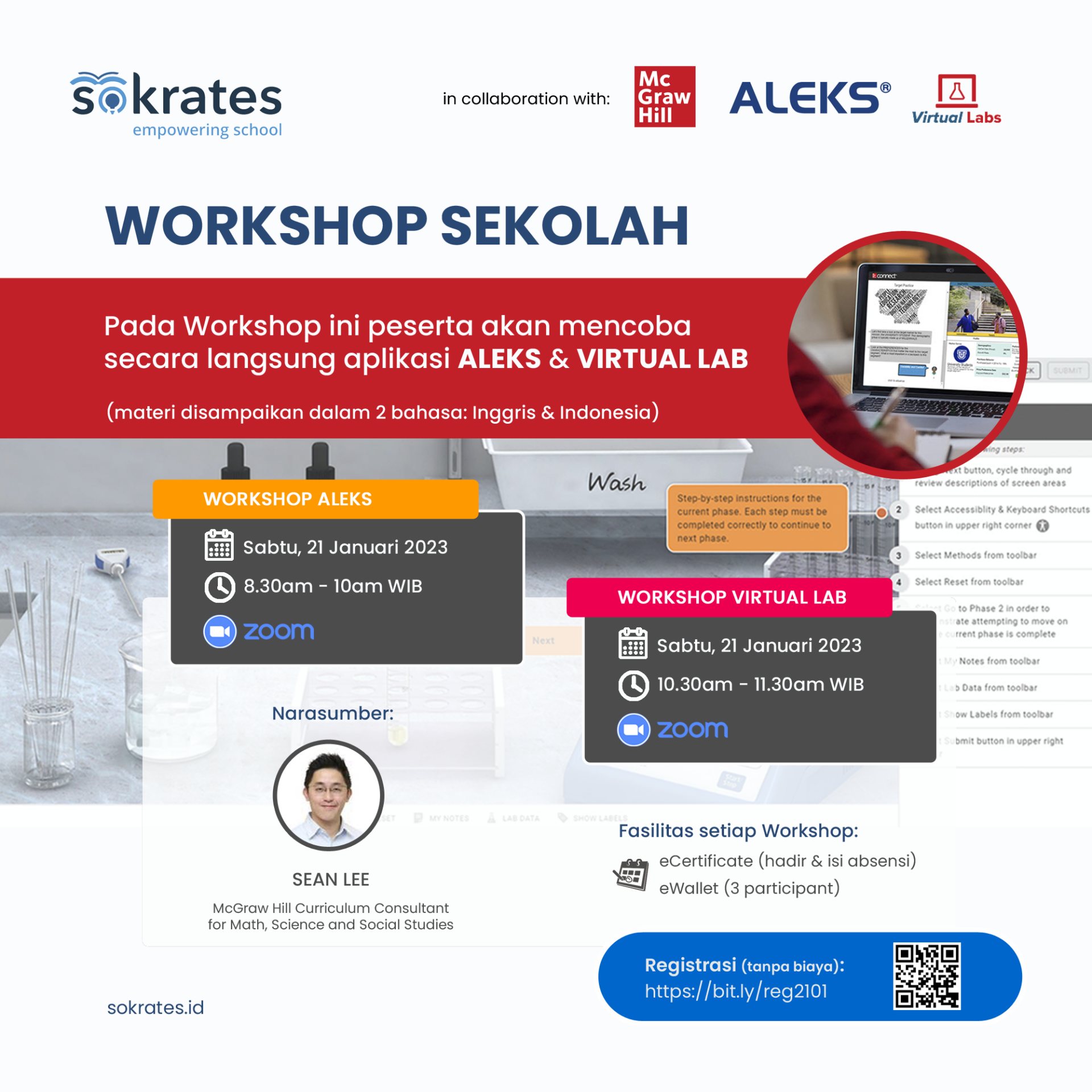 Workshop McGraw Hill: Aleks & Virtual Lab – Sokrates Empowering School